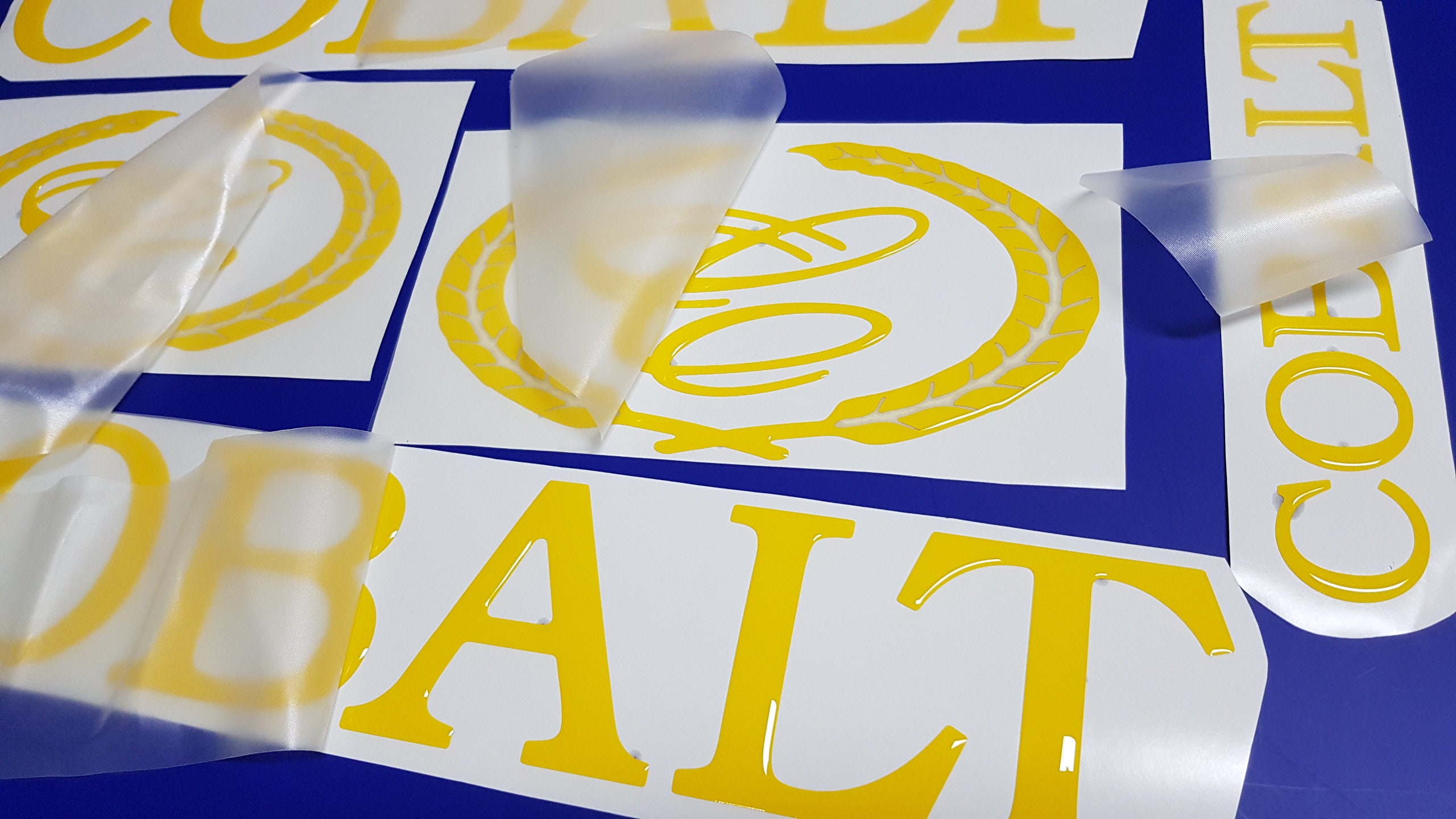 Cobalt boat Emblem 20 yellow FREE FAST delivery DHL | Etsy