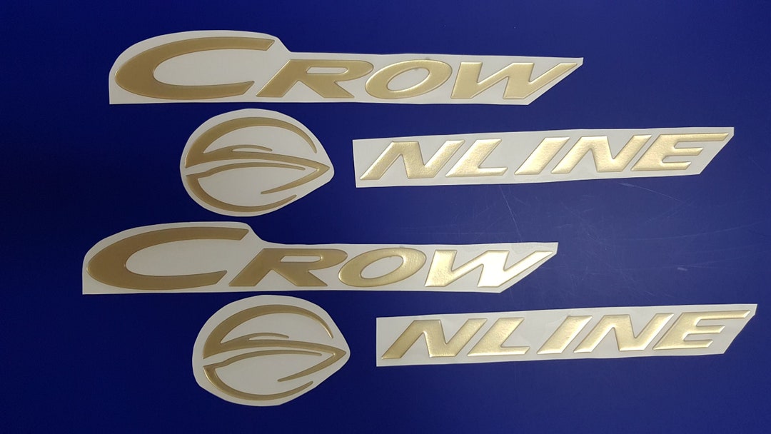Crownline Boat Emblems 33" Gold + FREE FAST Delivery DHL Express ...