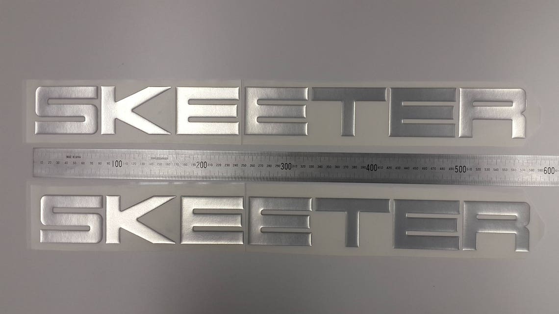 Skeeter Boat Emblems 22 Chrome FREE FAST Delivery DHL - Etsy