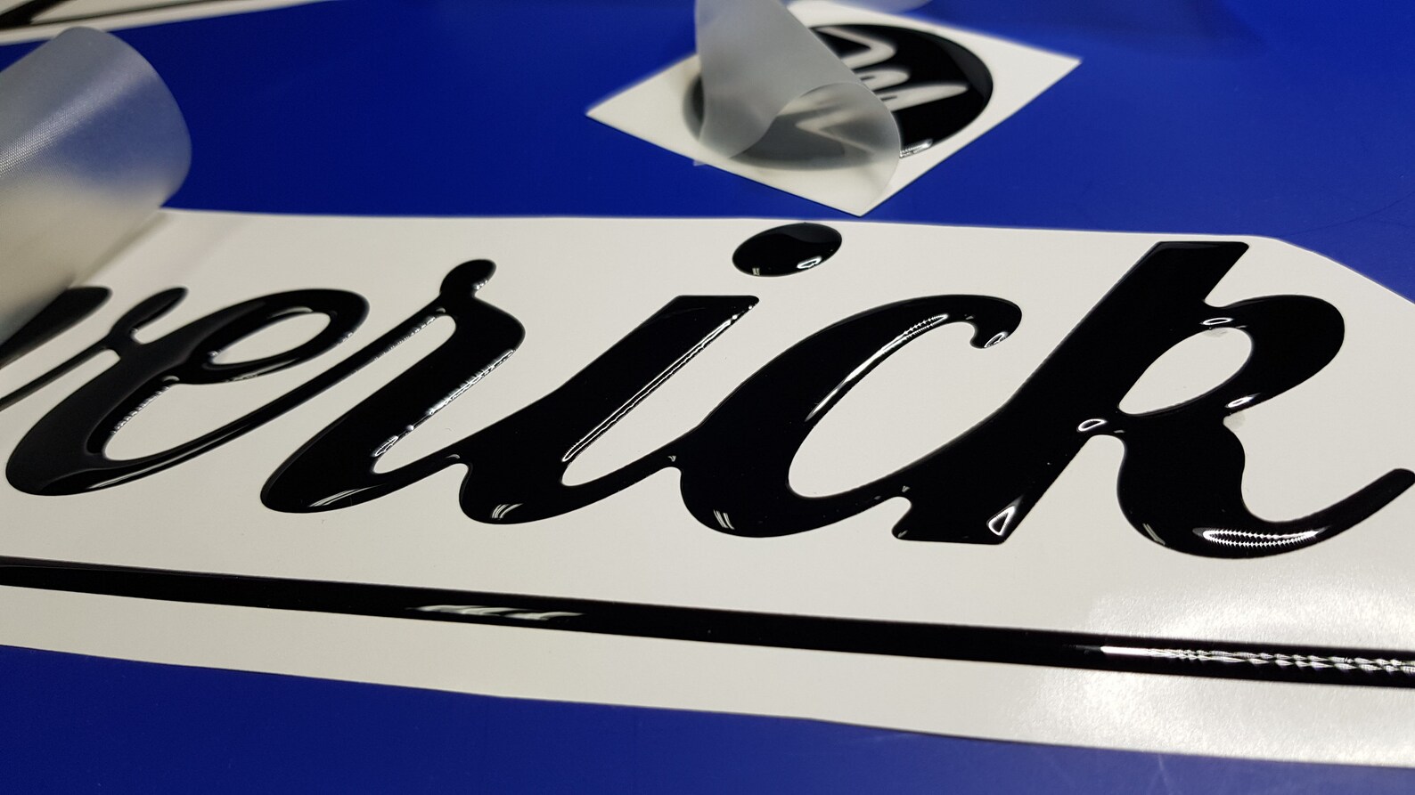 Maverick Boats Emblem 22" Black + FREE FAST Delivery DHL Express ...