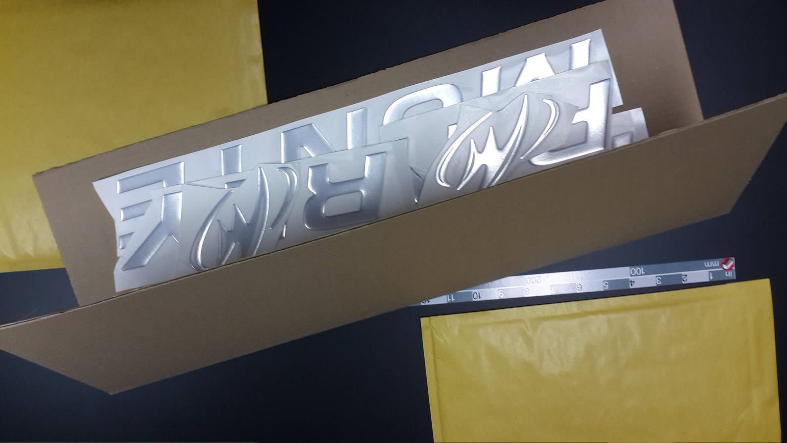 Monterey Boat Emblems 20" Chrome + FREE FAST Delivery DHL Express ...