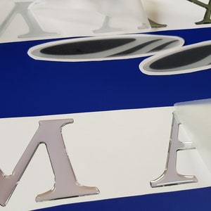 Maxum Boat Emblems 29" Chrome + FREE FAST Delivery DHL Express - Raised ...