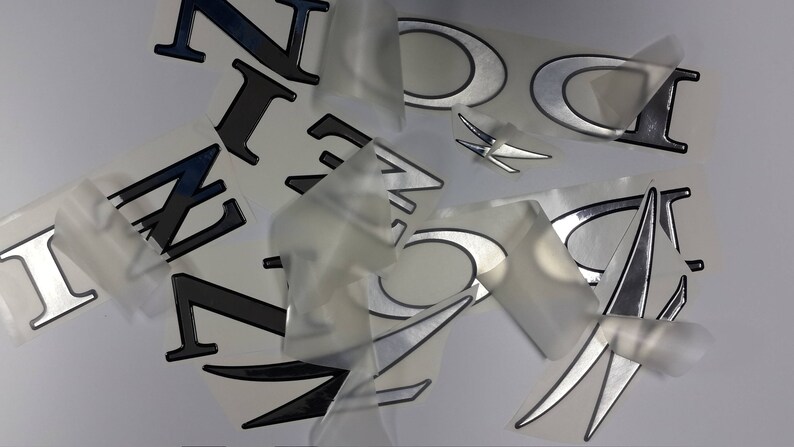 Donzi Boats Emblems 25" Black Chrome + FREE FAST Delivery DHL Express ...