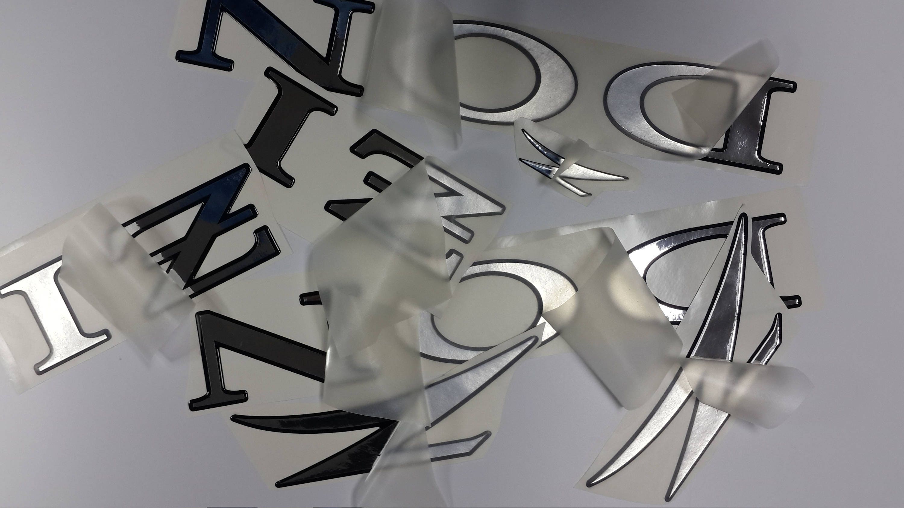 Donzi Boats Emblems 25" Black Chrome + FREE FAST Delivery DHL Express ...