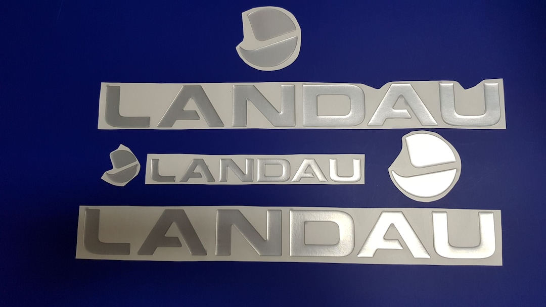 Landau Boat Emblems 22" Chrome + FREE FAST Delivery DHL Express ...