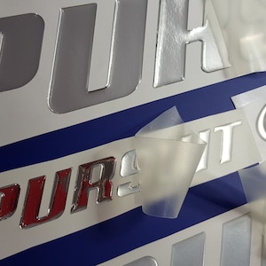 Pursuit Boat Emblems 20" Chrome + FREE FAST Delivery DHL Express ...