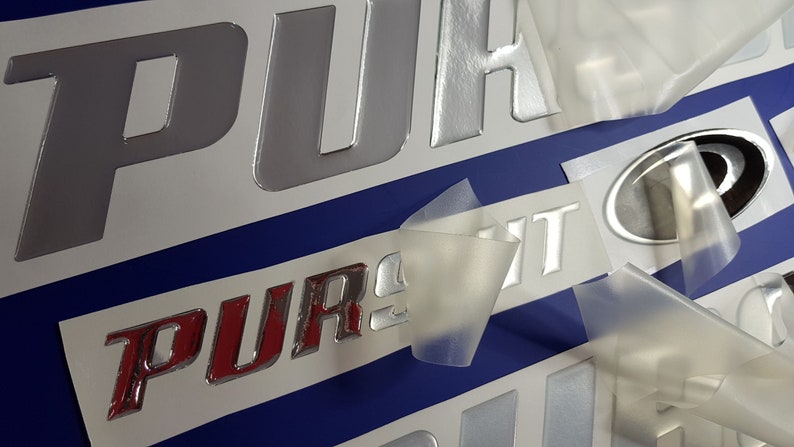 Pursuit Boat Emblems 20 Chrome FREE FAST Delivery DHL - Etsy