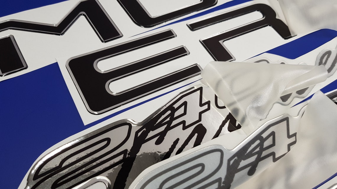 Monterey Boat Emblems 41" Chrome Black 240 + FREE FAST Delivery DHL ...