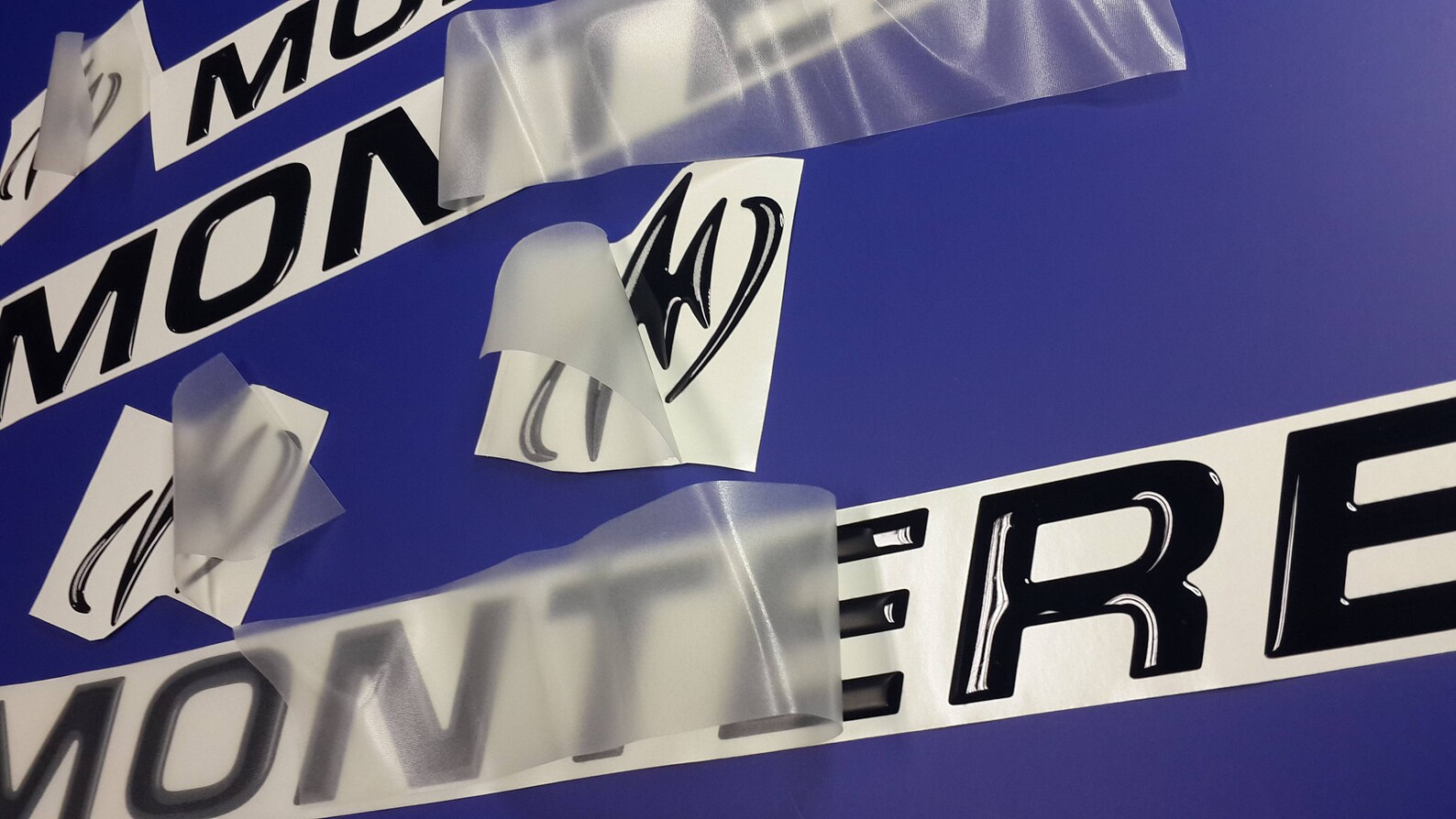 Monterey Boat Emblems 20" Black + FREE FAST Delivery DHL Express ...