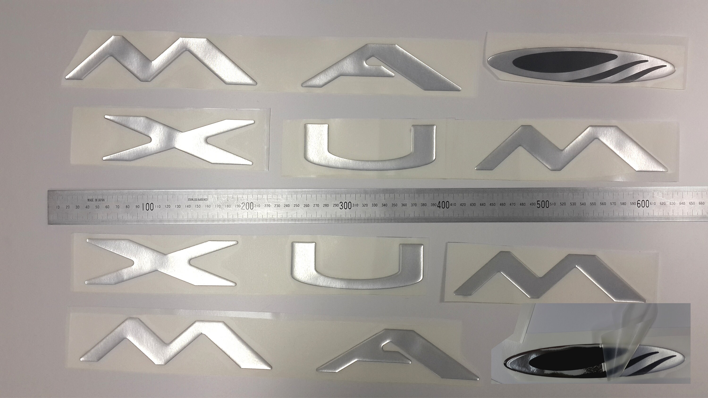 Haus Garten M bel Wohnen Aufkleber Maxum Boat Sticker Set 100cm 