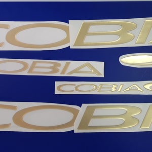 Cobia Boats Emblems 34" Gold + FREE FAST Delivery DHL Express - Raised ...