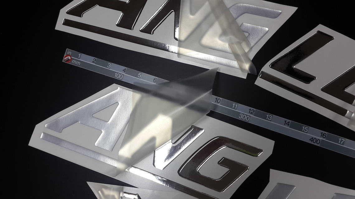 Angler Boat Emblems 22" + FREE FAST Delivery DHL Express - Stickers Set ...