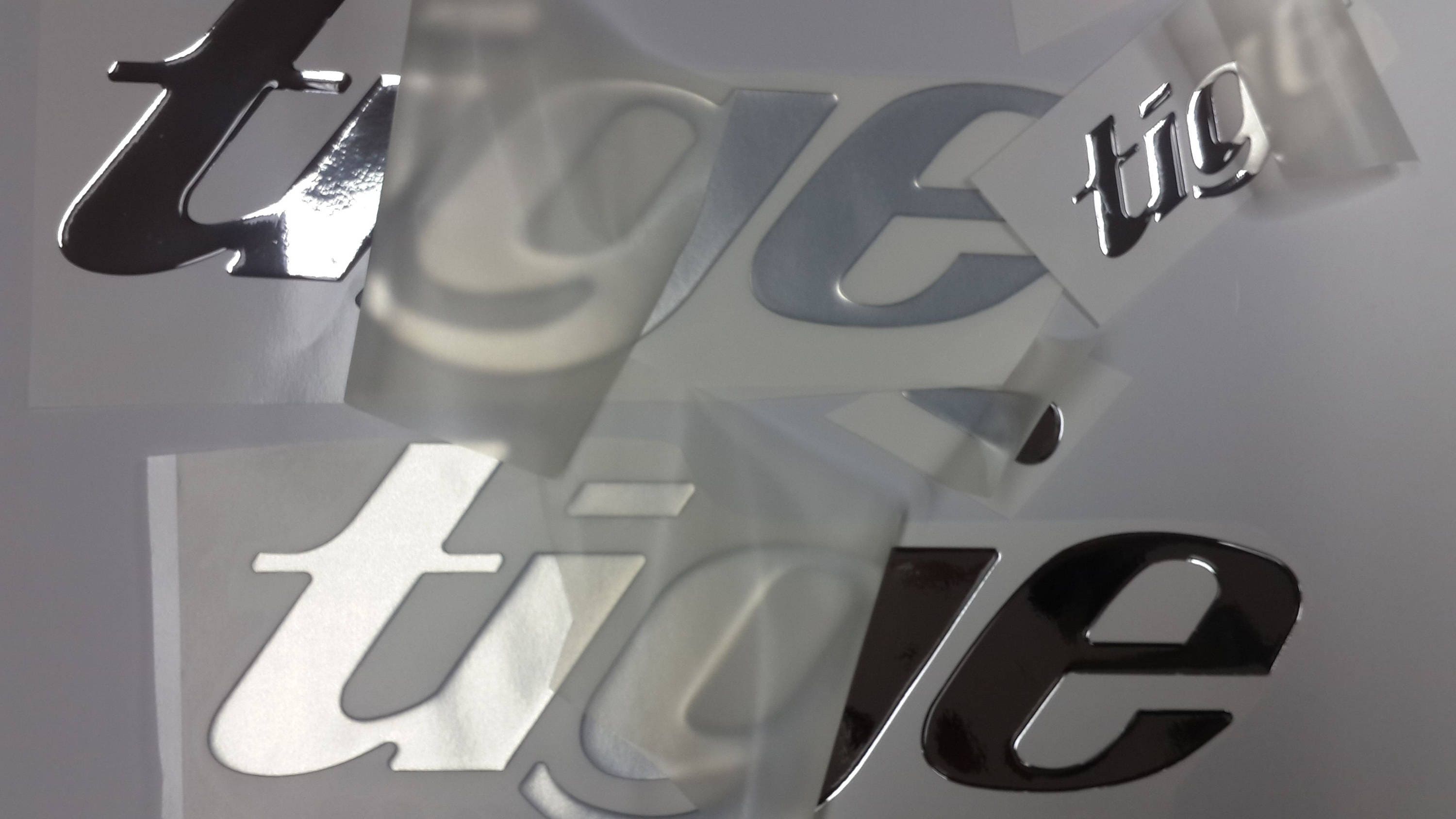 Tige Boat Emblems 15.8" + FREE FAST Delivery DHL Express - Stickers Set ...