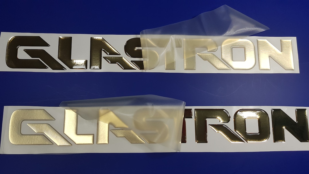 Glastron Boat Emblems 27" Gold + FREE FAST Delivery DHL Express ...