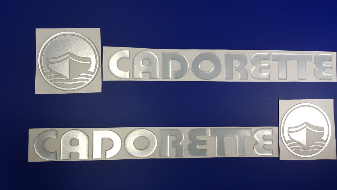 Cadorette Boats Emblem 29" + FREE FAST Delivery DHL Express - Stickers ...