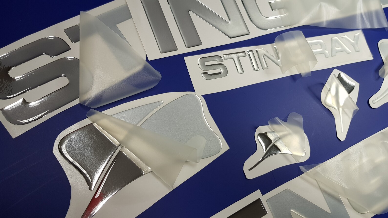 Stingray Boat Emblems 30" Chrome + FREE FAST Delivery DHL Express ...