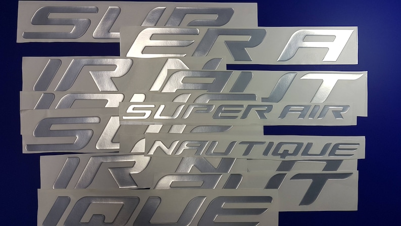 Super Air Nautique Boat Emblems 100 FREE FAST Delivery - Etsy