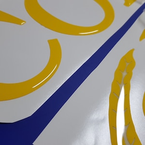 Cobalt Boat Emblem 20" Yellow + FREE FAST Delivery DHL Express ...