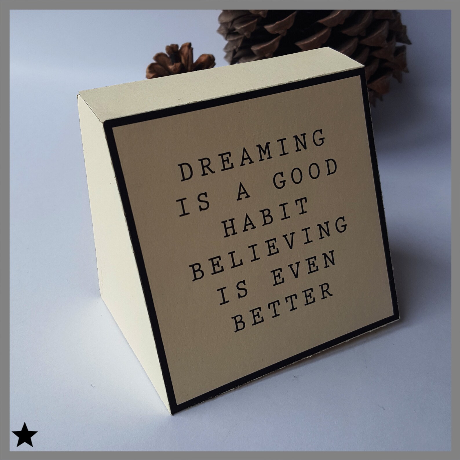 Printable Quote Block Motivation Words Cubicle Decor Office - Etsy