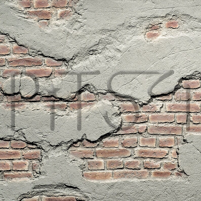 Brick Digital Paper Commercial Use Distressed Wall - Etsy
