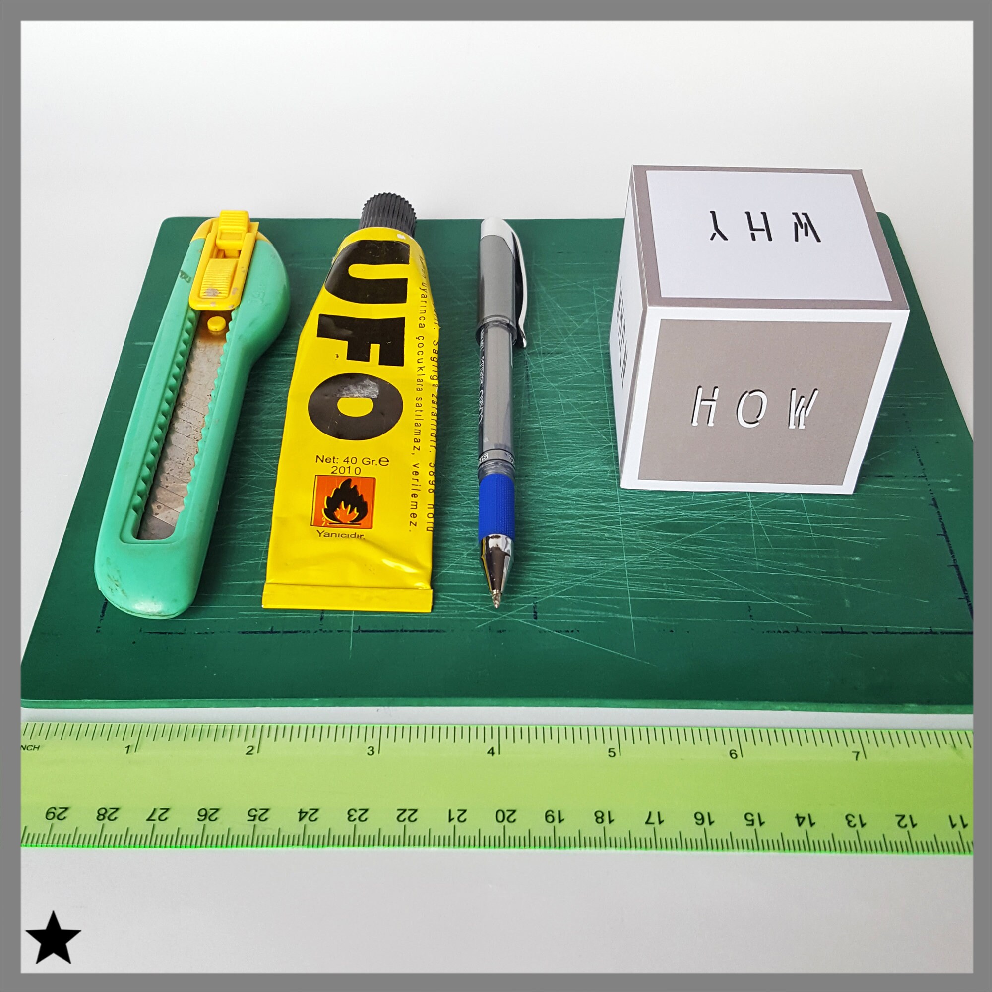 Gift for Writers Printable Quote Blocks 3D Papercraft - Etsy