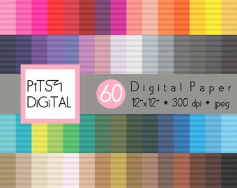 Radial Sunburst Digital Paper Pack, Commercial Use, 60 Sheets ...