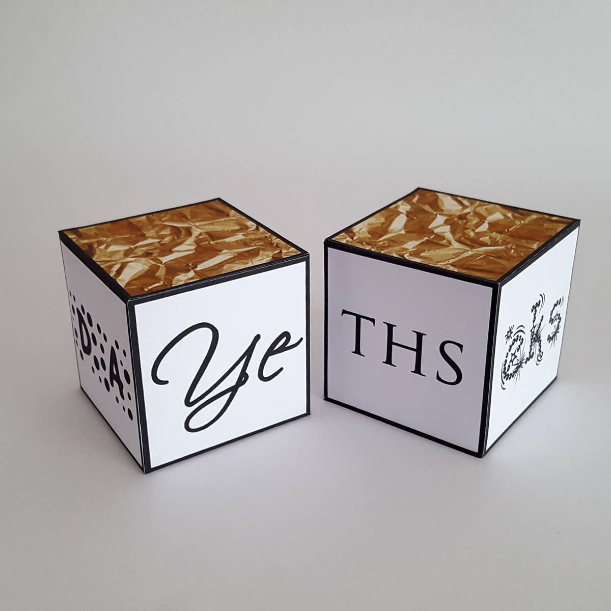 Milestone Blocks, 3D Printable Paper Cube, Pregnancy Photo Prop, Age ...