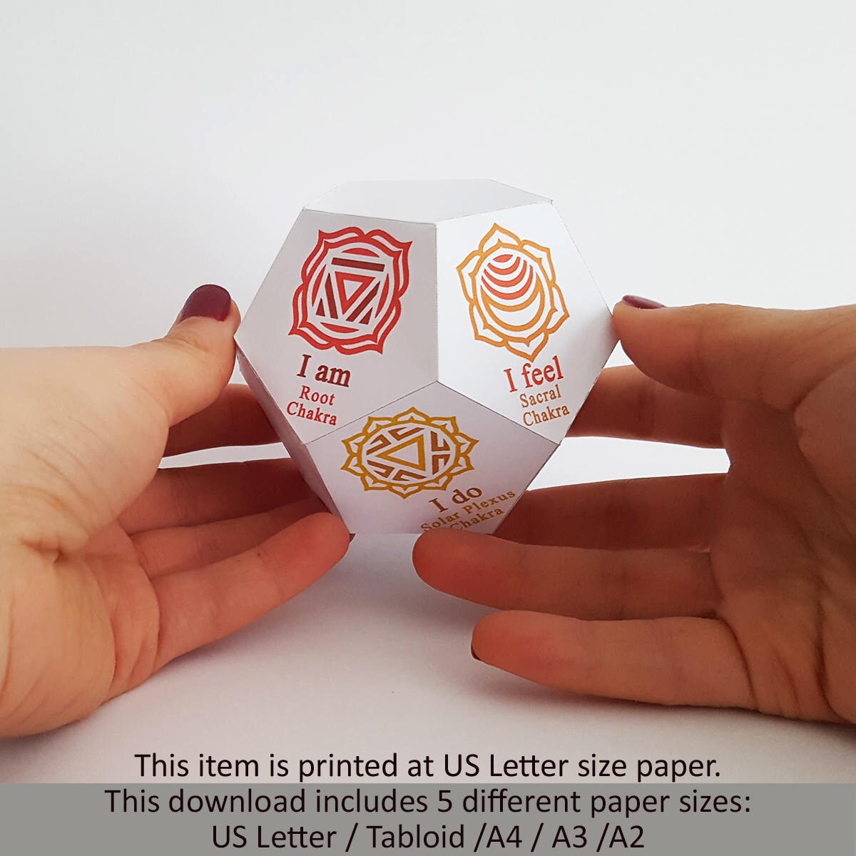 Chakra Symbols, Mantra Meditation Printable, Mindfulness Affirmations ...