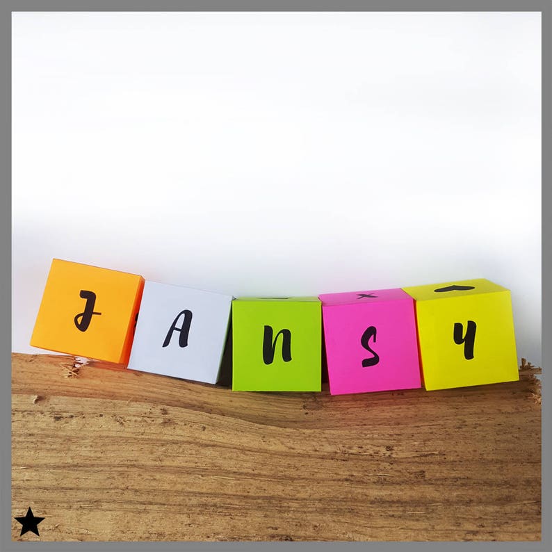 Baby Letter Blocks, Newborn Name Sign, Alphabet Blocks, Personalized ...