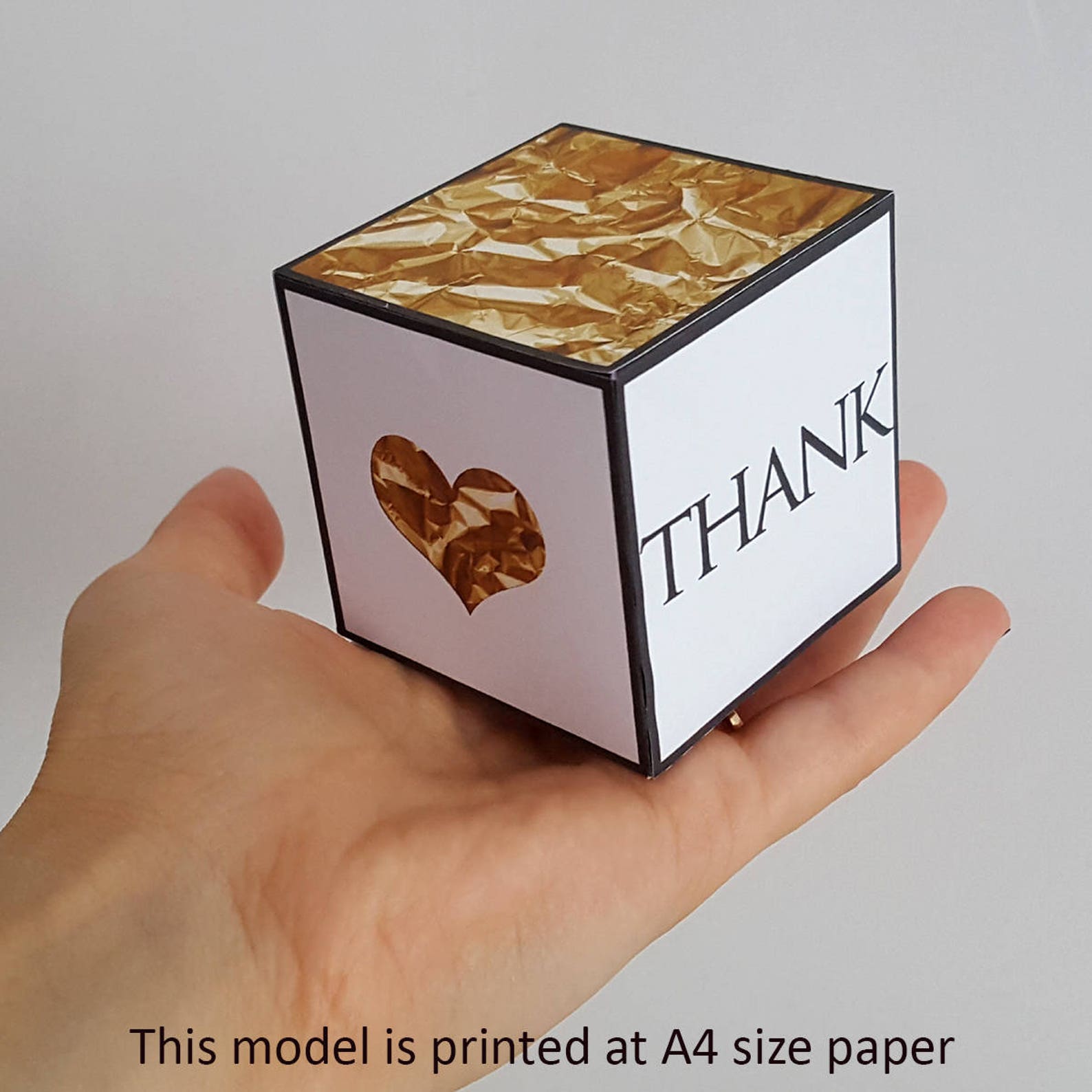 Thank You Sign, Wedding Photo Prop, 3D Digital Paper, Photography Prop ...