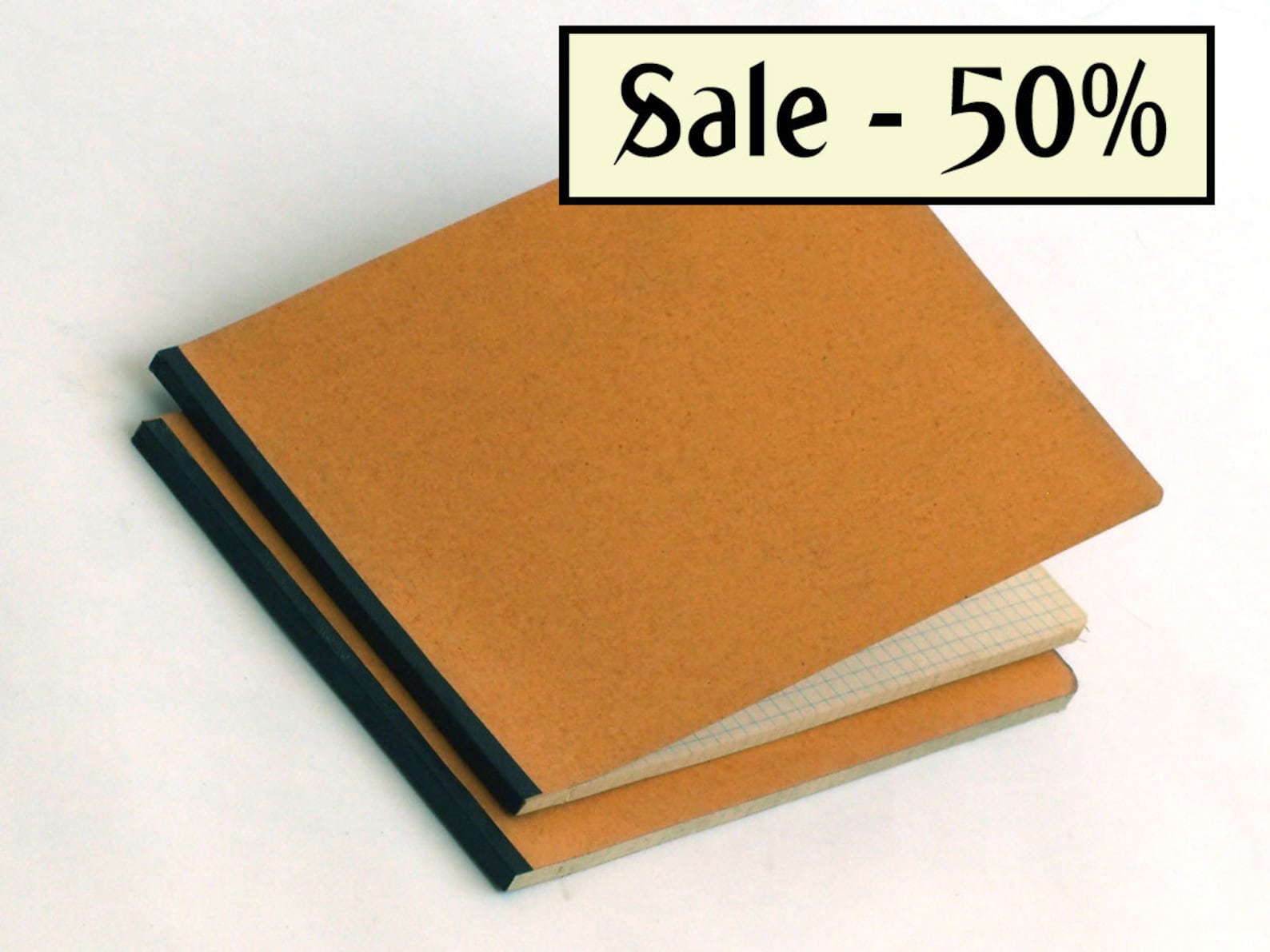 Two 1940s Grid Paper Notepads. 50 Sheets Each, Size A5. Unused ...