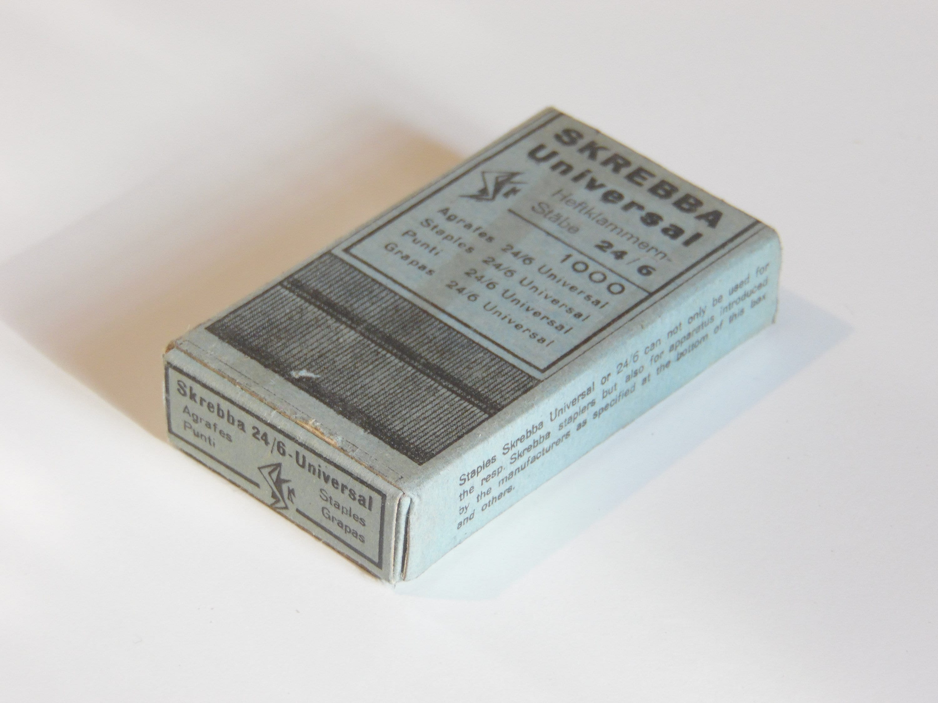 1940s Stapler and Staples. Unused. Extremely Rare. World War 2 ...