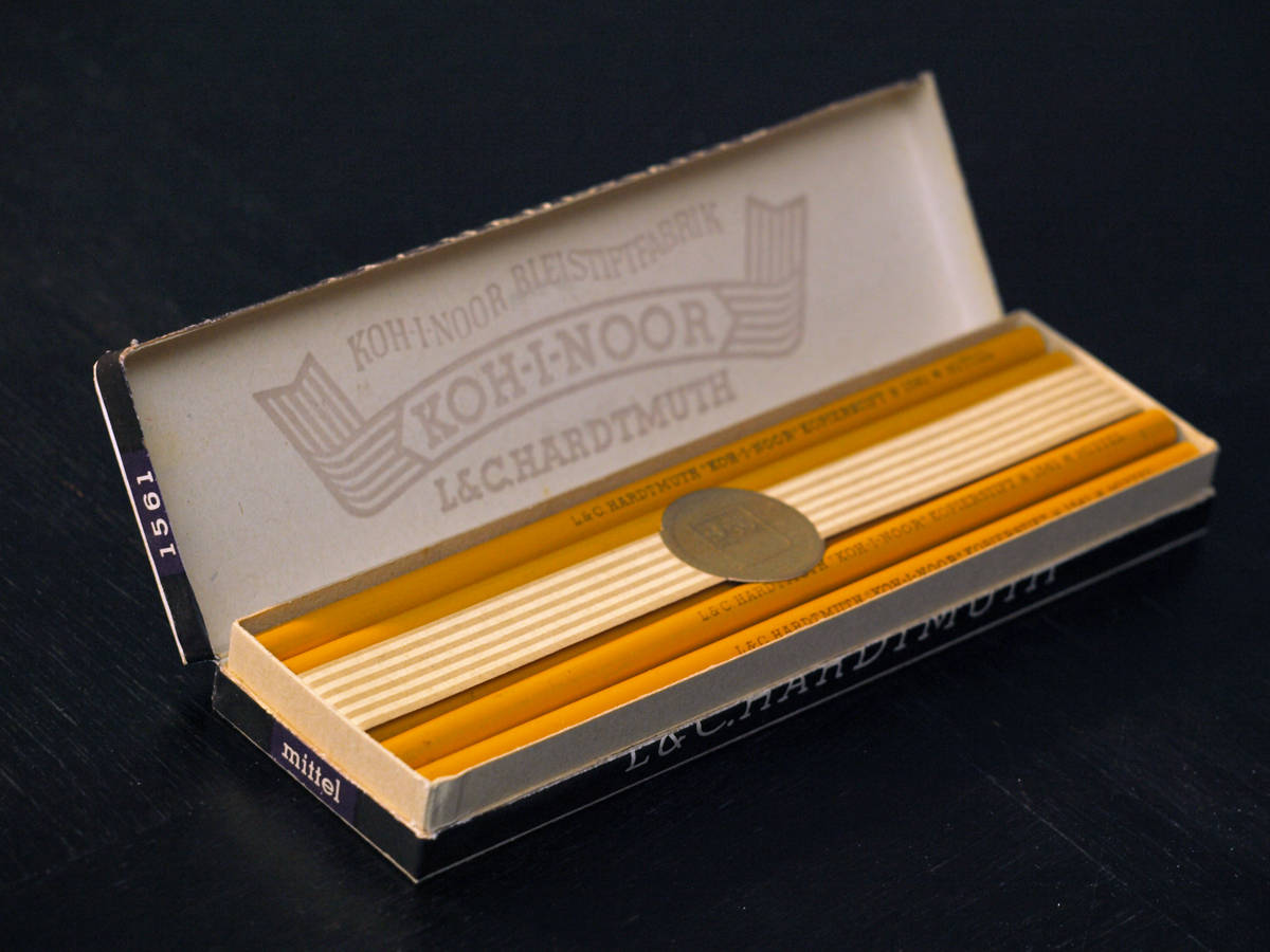 1940s Copying Pencils L&C Hardtmuth Koh-i-noor. Unused. World War 2 ...