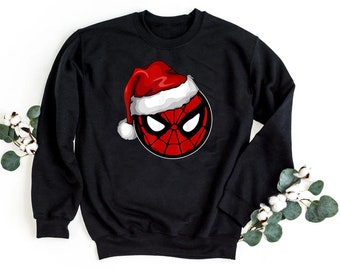 Spider Man Santa Hat - Etsy