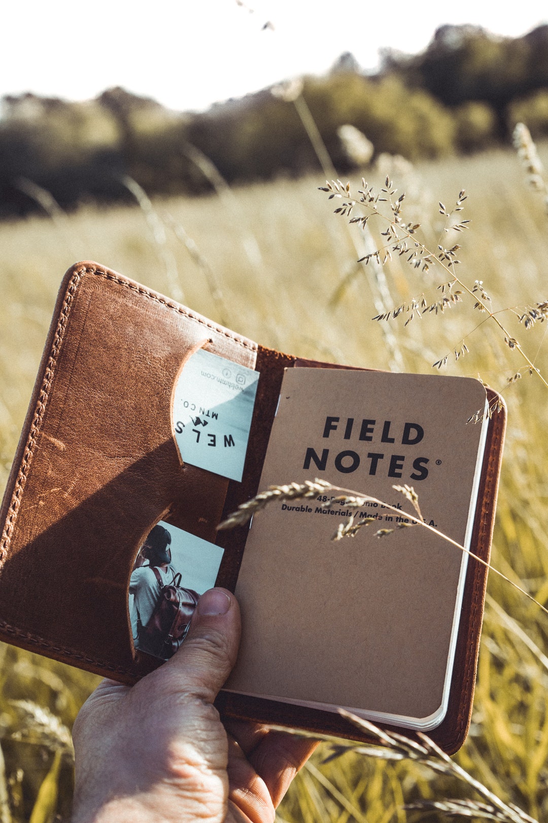 CUSTOM Notebook Wallet | Custom Leather Journal Cover | Personalized ...