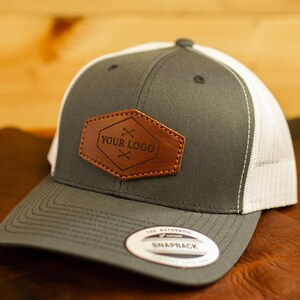 Custom Leather Patch Hats Retro Classics Trucker Snapback - Etsy