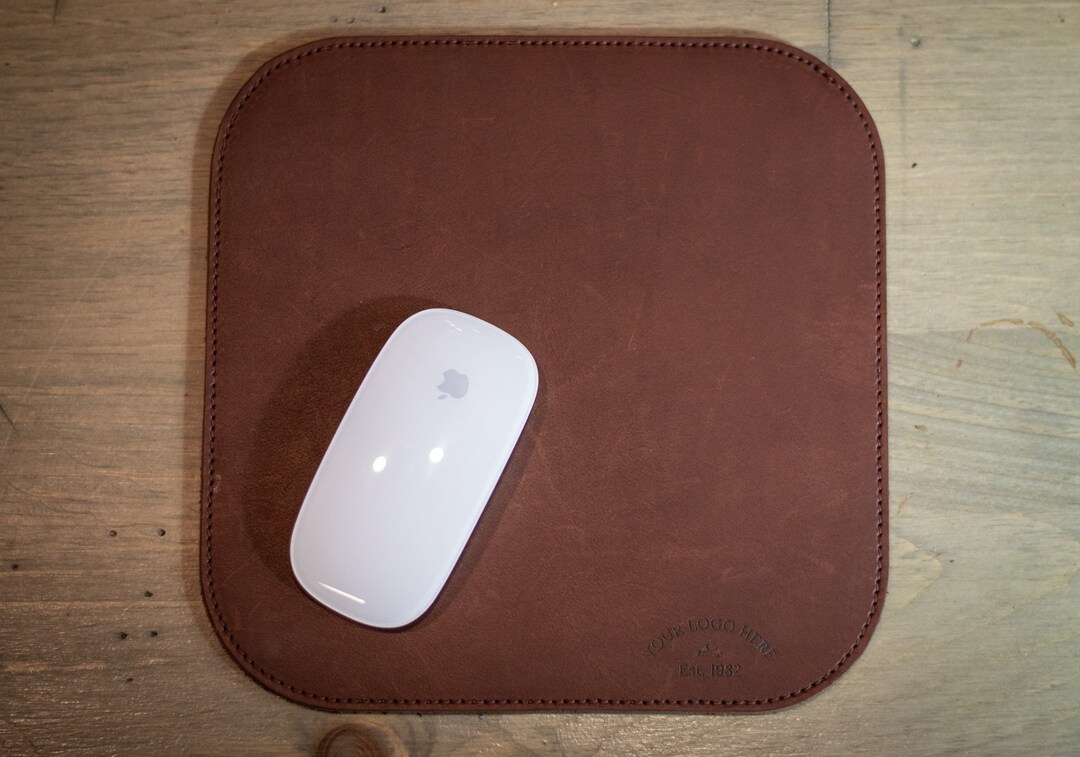 Custom Leather Mouse Pad - Etsy