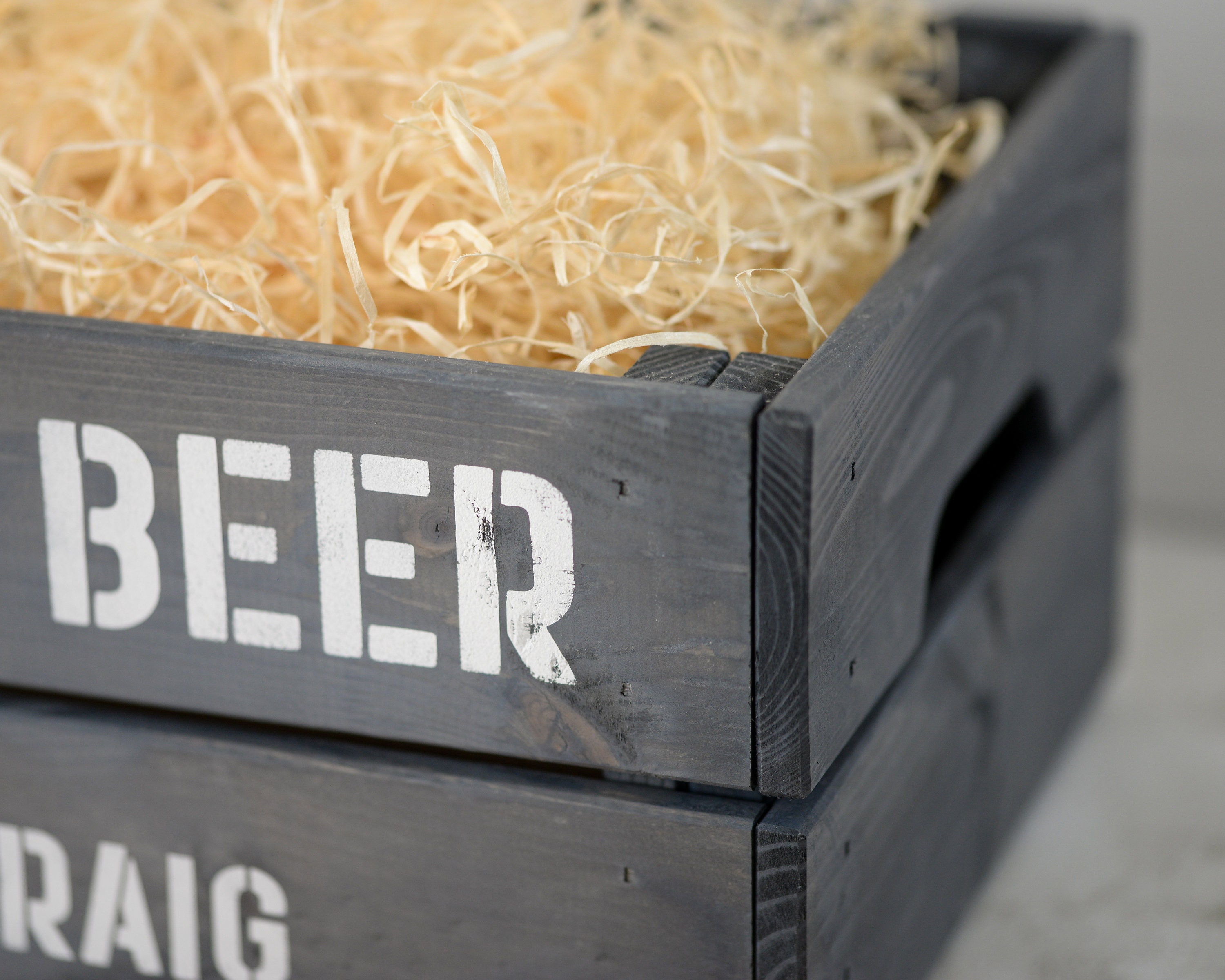 Dads Beer Crate Wooden Beer Box Personalised Beer Gifts | Etsy