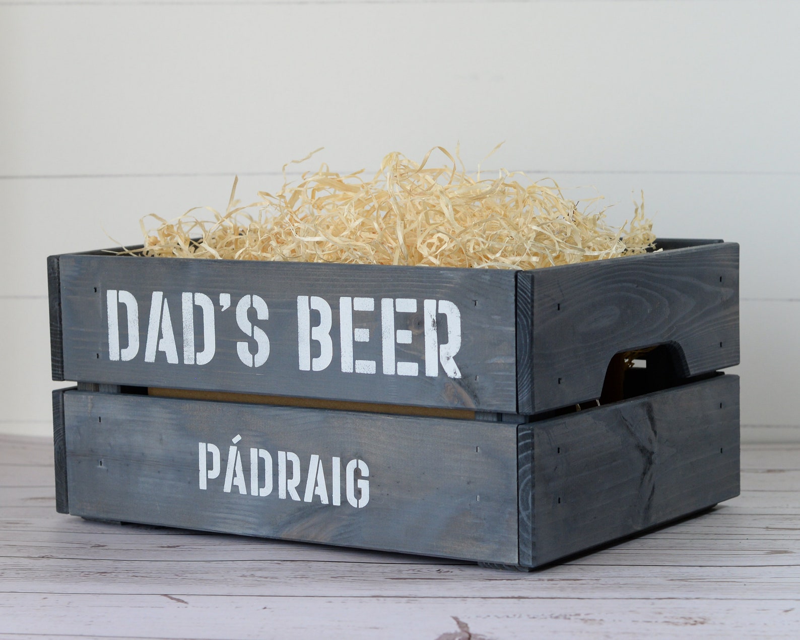 Dads Beer Crate Wooden Beer Box Personalised Beer Gifts - Etsy