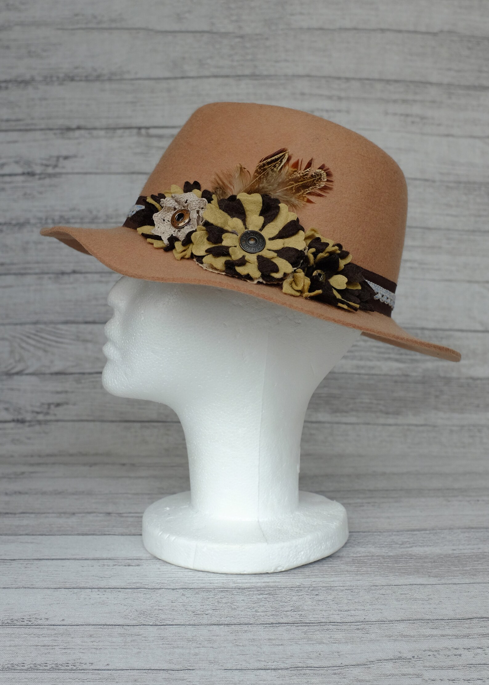 Classic Felt Hat No.11 - Etsy