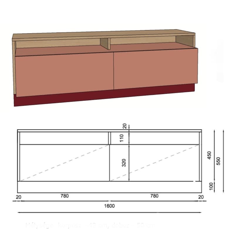 Custom TV Stand and Sideboard Design Service, Digital Design - Etsy