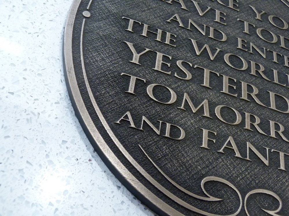 Walt Disney World Magic Kingdom Entranceway Plaque Bronze | Etsy