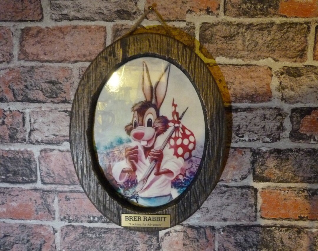 Splash Mountain Brer Rabbit Photo Ride Prop Replica at Splash Mountain ...