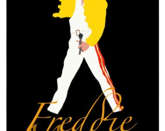 Freddie Mercury Poster: Queen Singer Art Print - Etsy