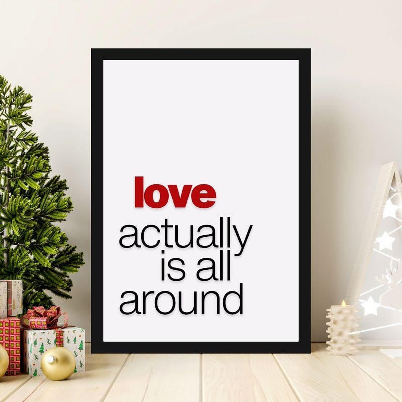 Love Actually - Etsy