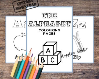 Páginas para colorear del alfabeto, Páginas para colorear preescolar, Actividad preescolar ...