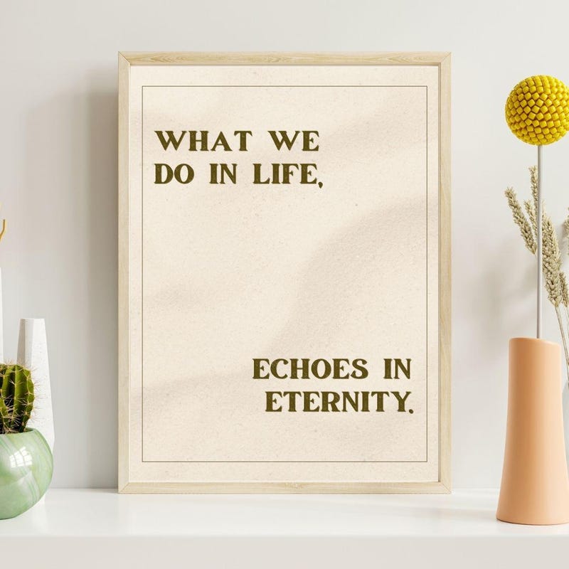 Life Quote Poster - Etsy