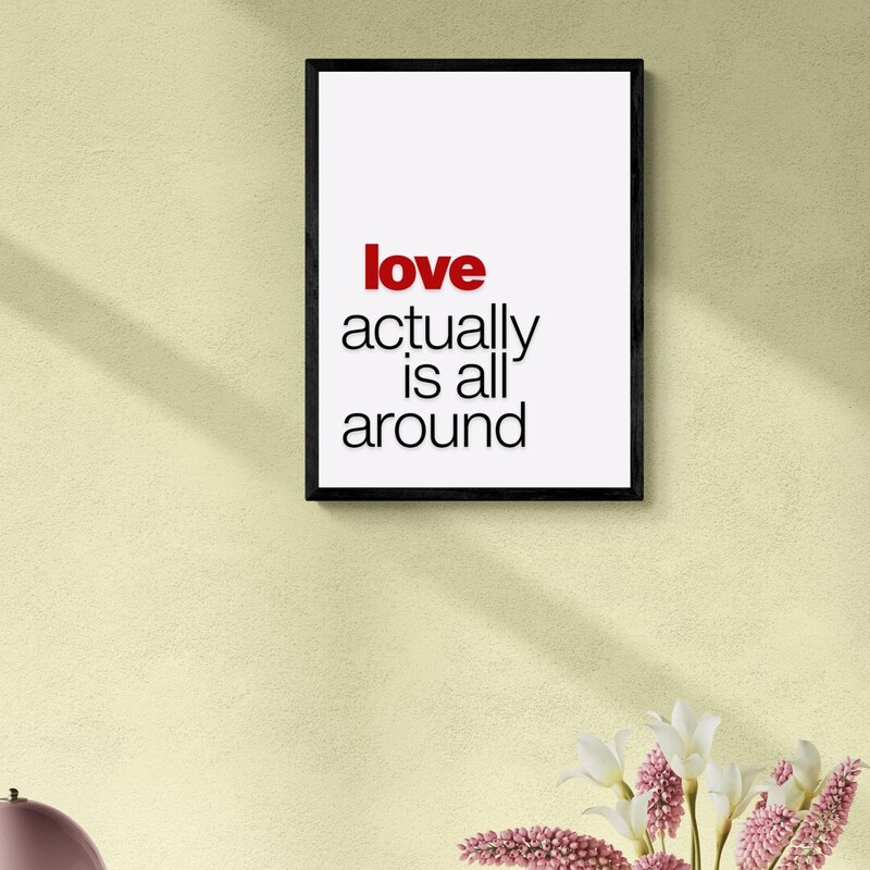 Love Actually - Etsy