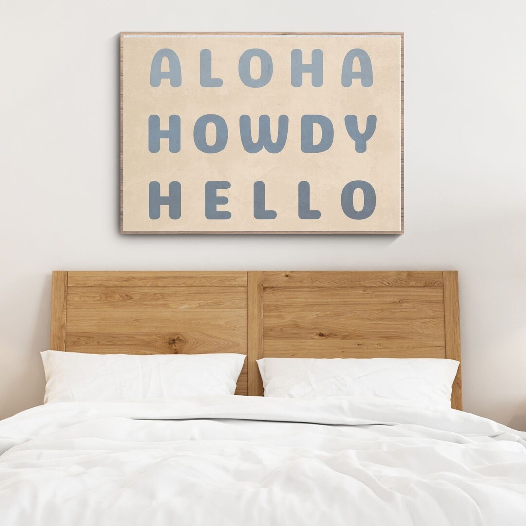 Typography Wall Print Word Wall Art Text Poster Home Décor Gift for ...