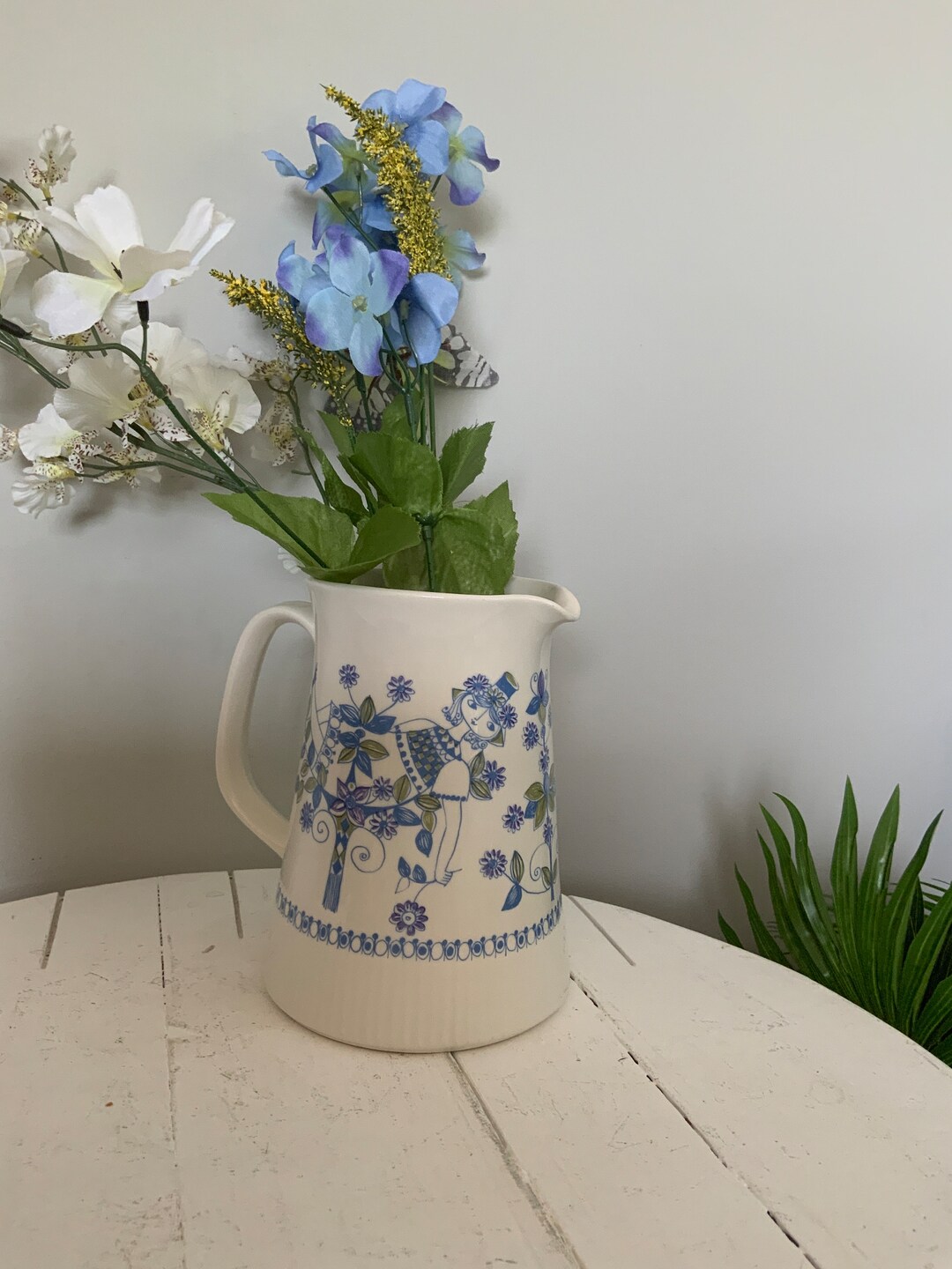 Vintage Figgio Lotte Pitcher Turi Design, 6.5 Inches, Scandinavian ...